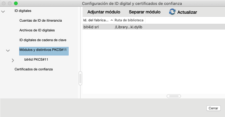 Manual De Bit4id Para Mac OS T CAT Manual De Bit4id Para Mac OS T CAT